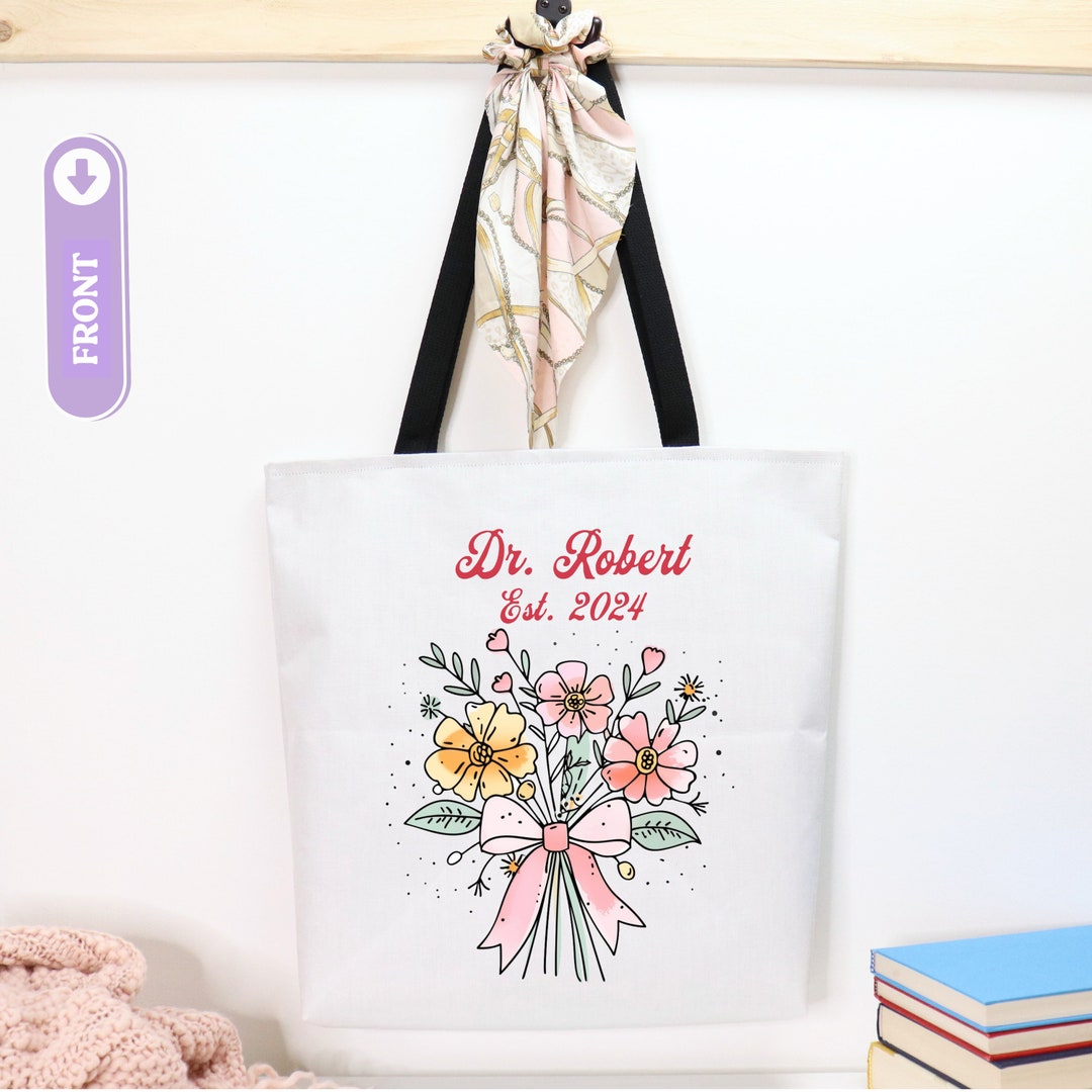 Custom Phd Graduation Tote , Scholar's Carryall Graduate Gear Tote ...