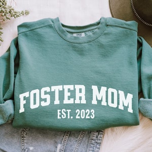 Custom Foster Parents Matching Sweatshirts,foster Mom and Dad Shirts ...