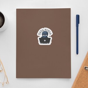 Data Ninja Sticker Gift for Data Analyst,data Scientist Sticker,data ...