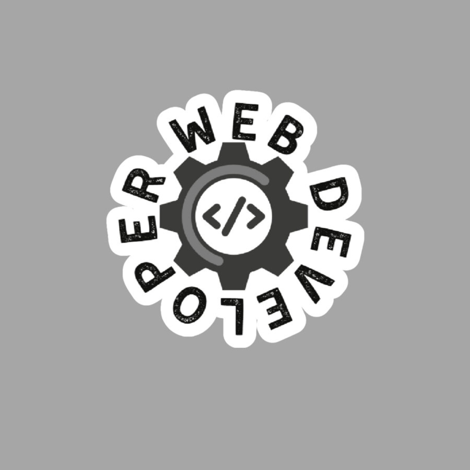 Web Developer Sticker for Software Engineer, Programmer Stickers, Girl ...
