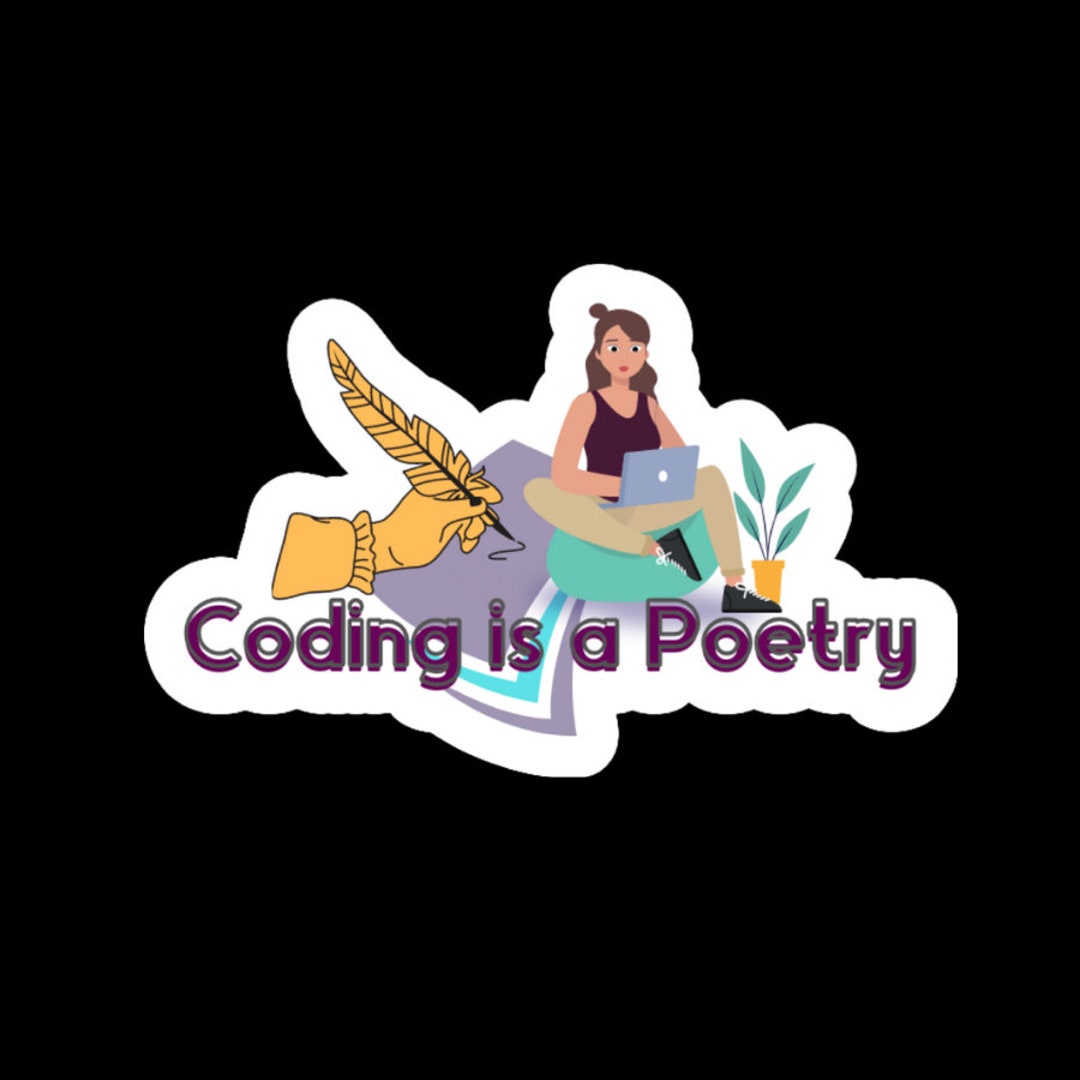 Computer Science Sticker Programmer Stickers Girl Coder Stickers 2507