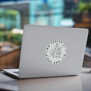 The Oil and Anointing Sticker Christian Sticker Gift for Christian ...