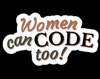 Women Who Code Girls Who Code Coder Stickers Girl Coder - Etsy