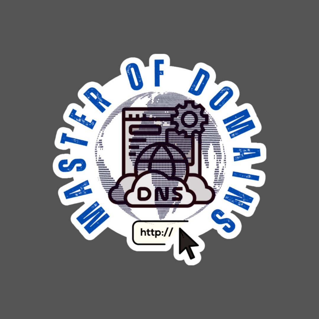 Master of Domains Sticker Full-stack Developer Sticker,programmer Coder ...