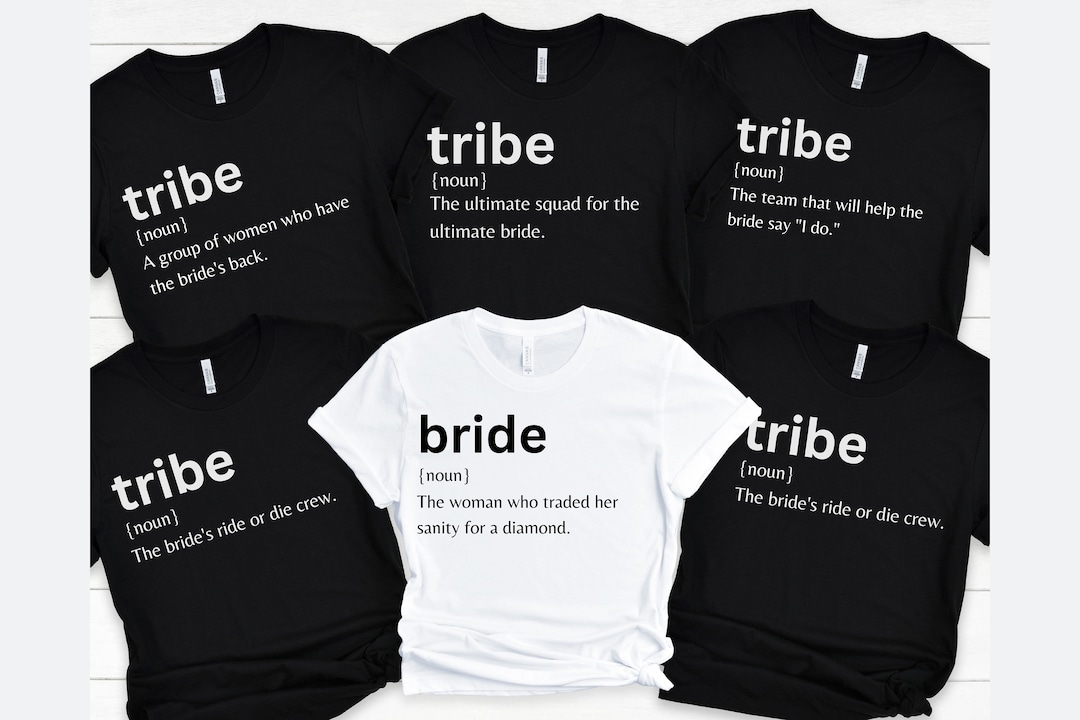Custom Bachelorette Party Tshirt,personalized Bride and Squad ...