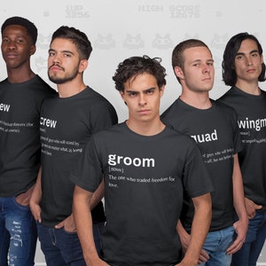 Custom Bachelor Party Shirts,groom Squad Best Man T Shirt,bachelor ...
