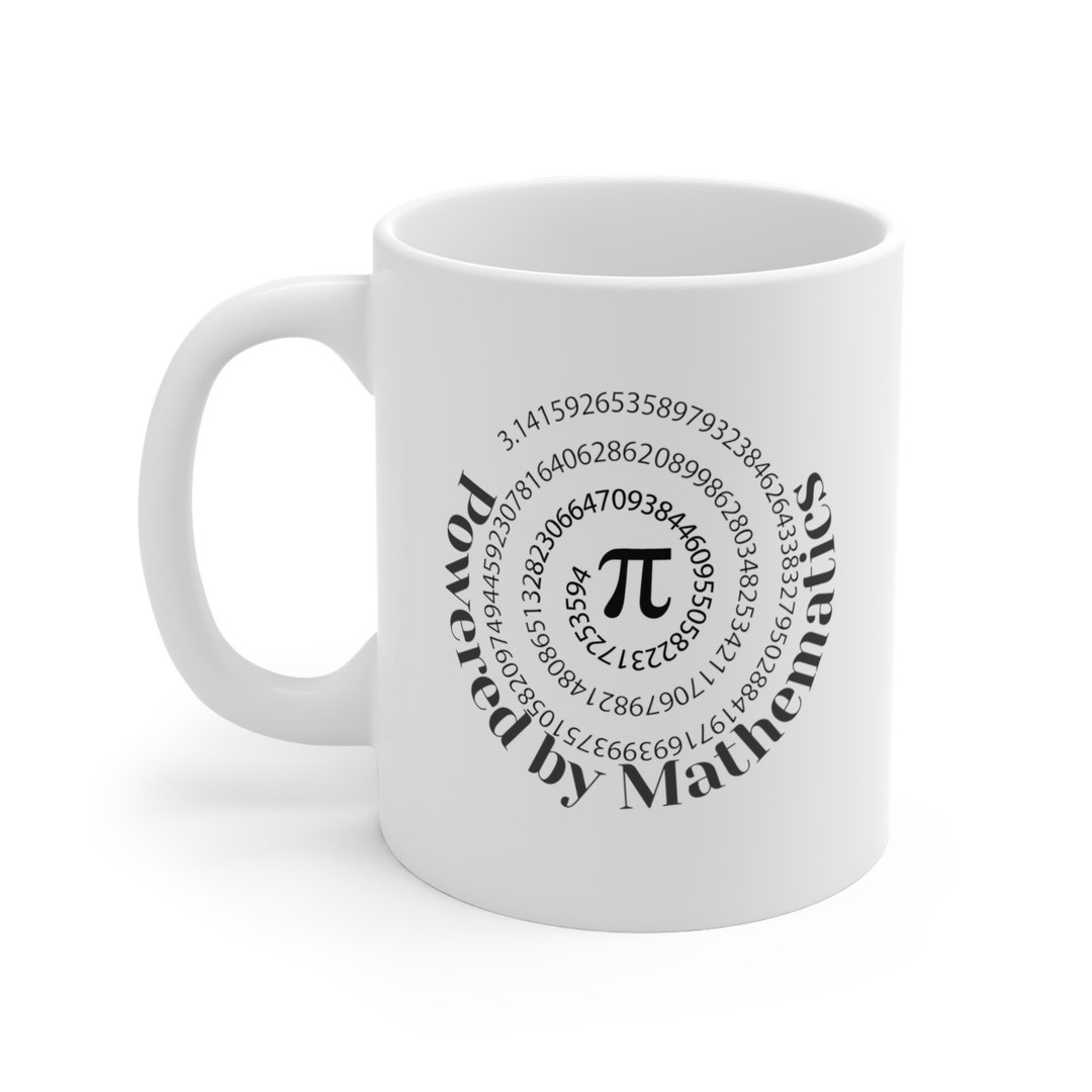 Powered by Mathematics Mug, Artificial Intelligence Mug, Data Scientist ...