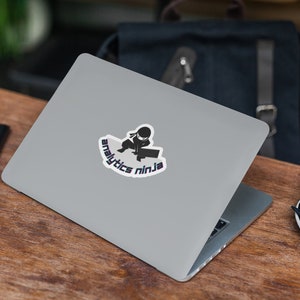 Analytics Ninja Sticker Unleash Your Data Skills, Become a Master of ...