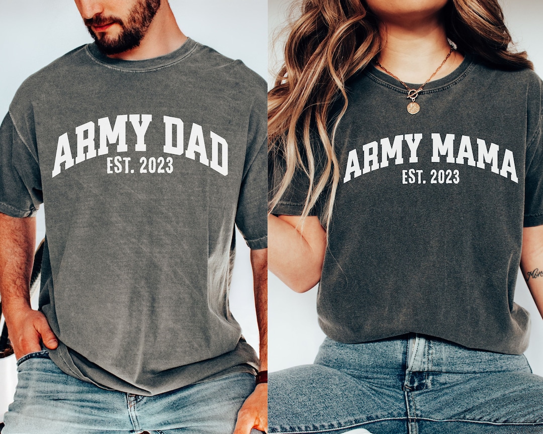 Custom Army Mom Family Matching Shirts,personalized Military ...