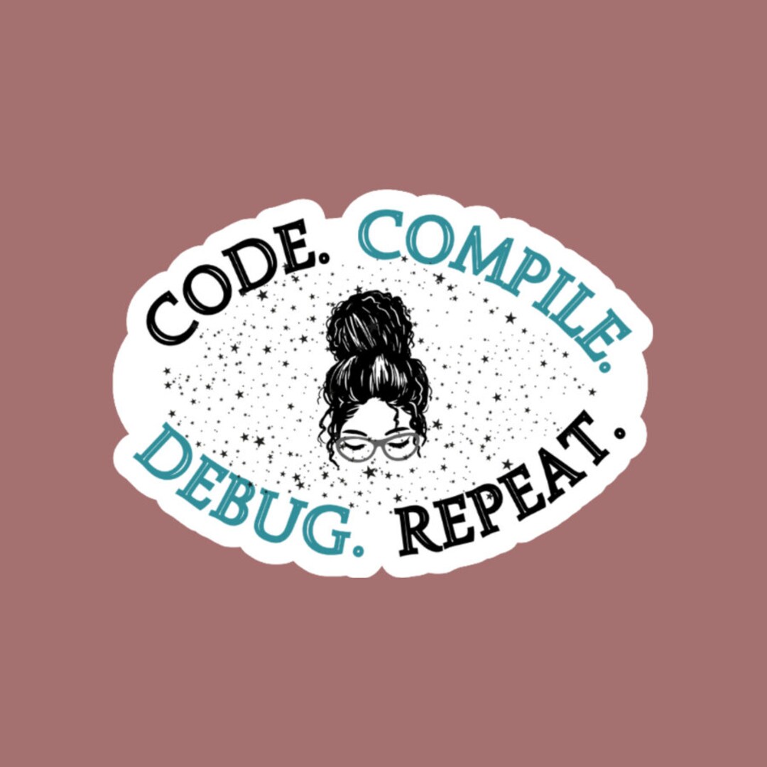 Women Who Code, Girls Who Code, Coder Stickers, Girl Coder Sticker ...