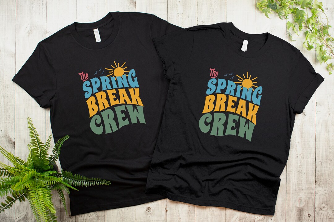 Matching Tshirt Spring Break, Group and Family Vacation Shirt, Spring ...