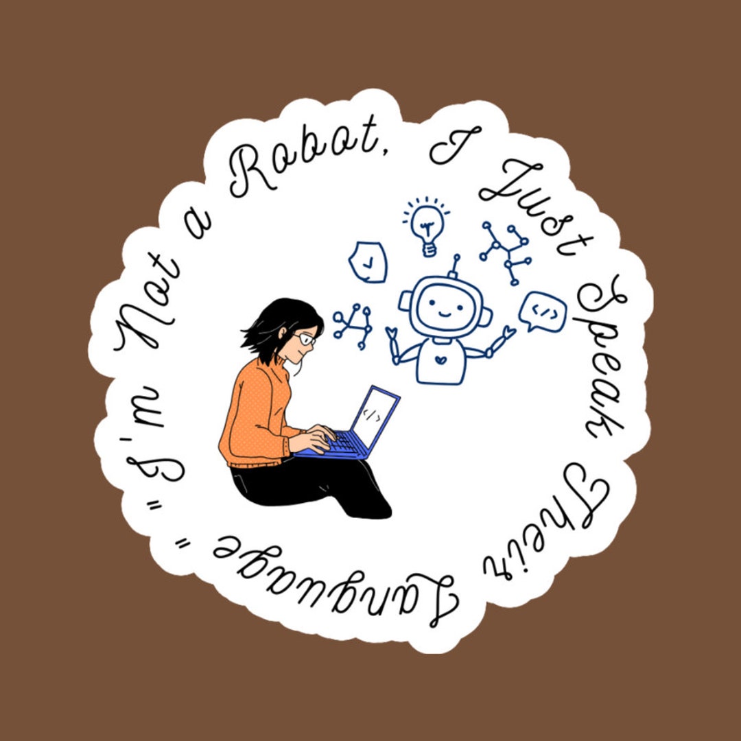 Coder Sticker Embrace Your Coding Computer Science Sticker Software Developer Technology 9571