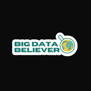 Big Data Sticker, Data Scientist Sticker, Data Queen, Woman in Data ...