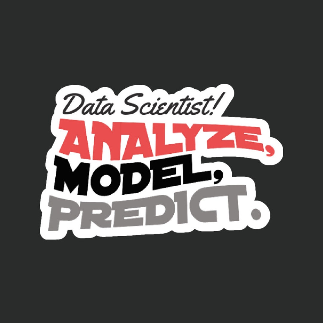 Data Science Sticker, Data Scientist Sticker, Data Queen, Woman in Data ...