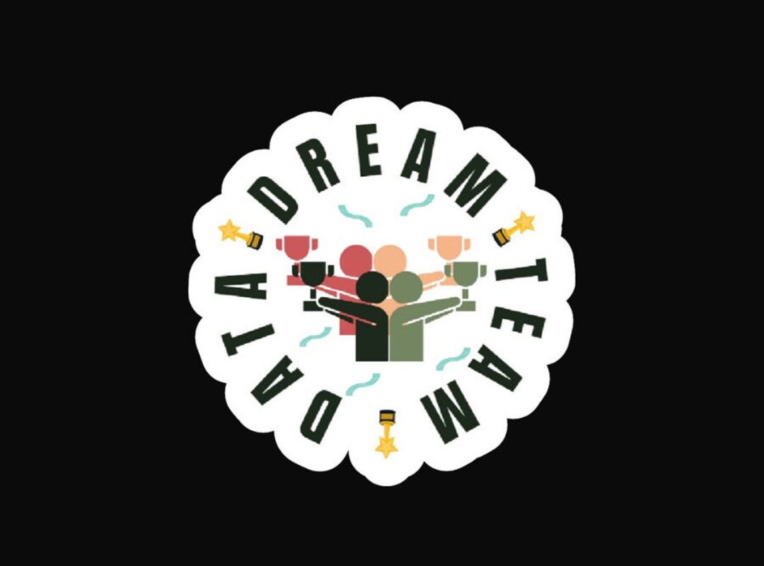 Data Dream Team Sticker, Data Scientist Sticker, Data Queen, Woman in ...