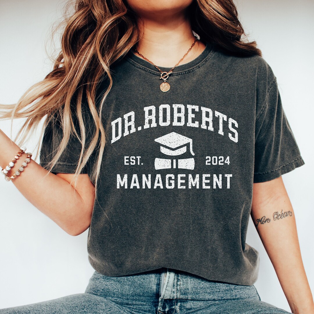 Custom Doctor Shirt Comfort Color,social Club Shirt for Phd Graduation ...