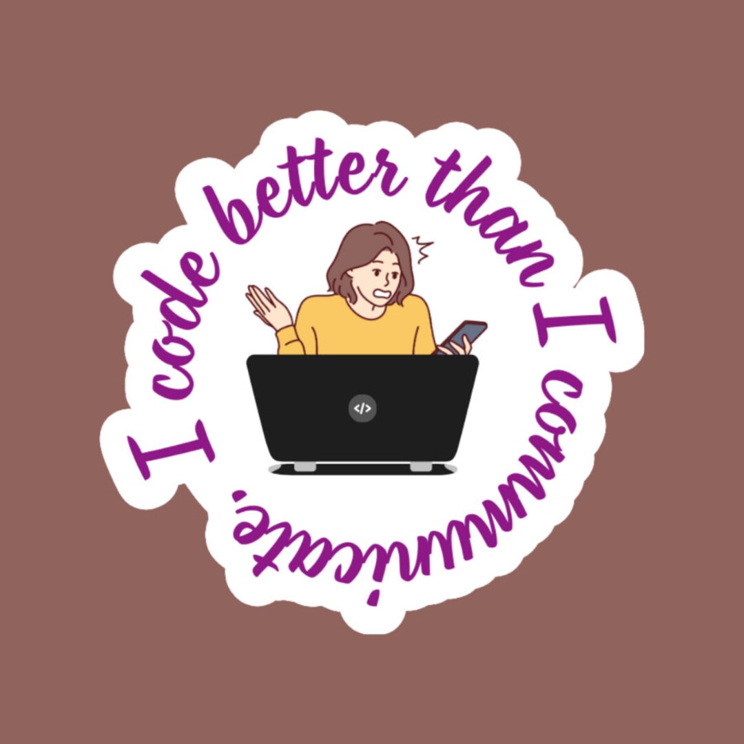 Funny Programmer Stickers for Software Engineers Accessories, Gift for ...