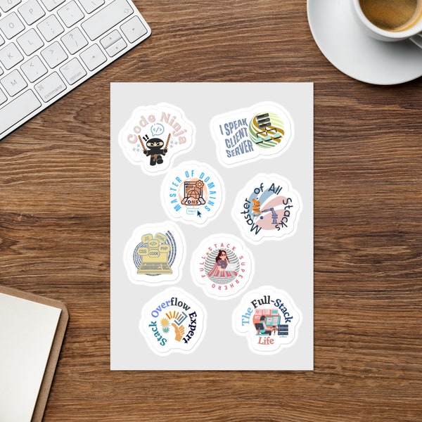 Programmer Stickers Etsy 