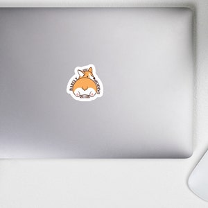 Barely Coding Club Sticker, Girl Who Code, Coder Stickers With Dog ...
