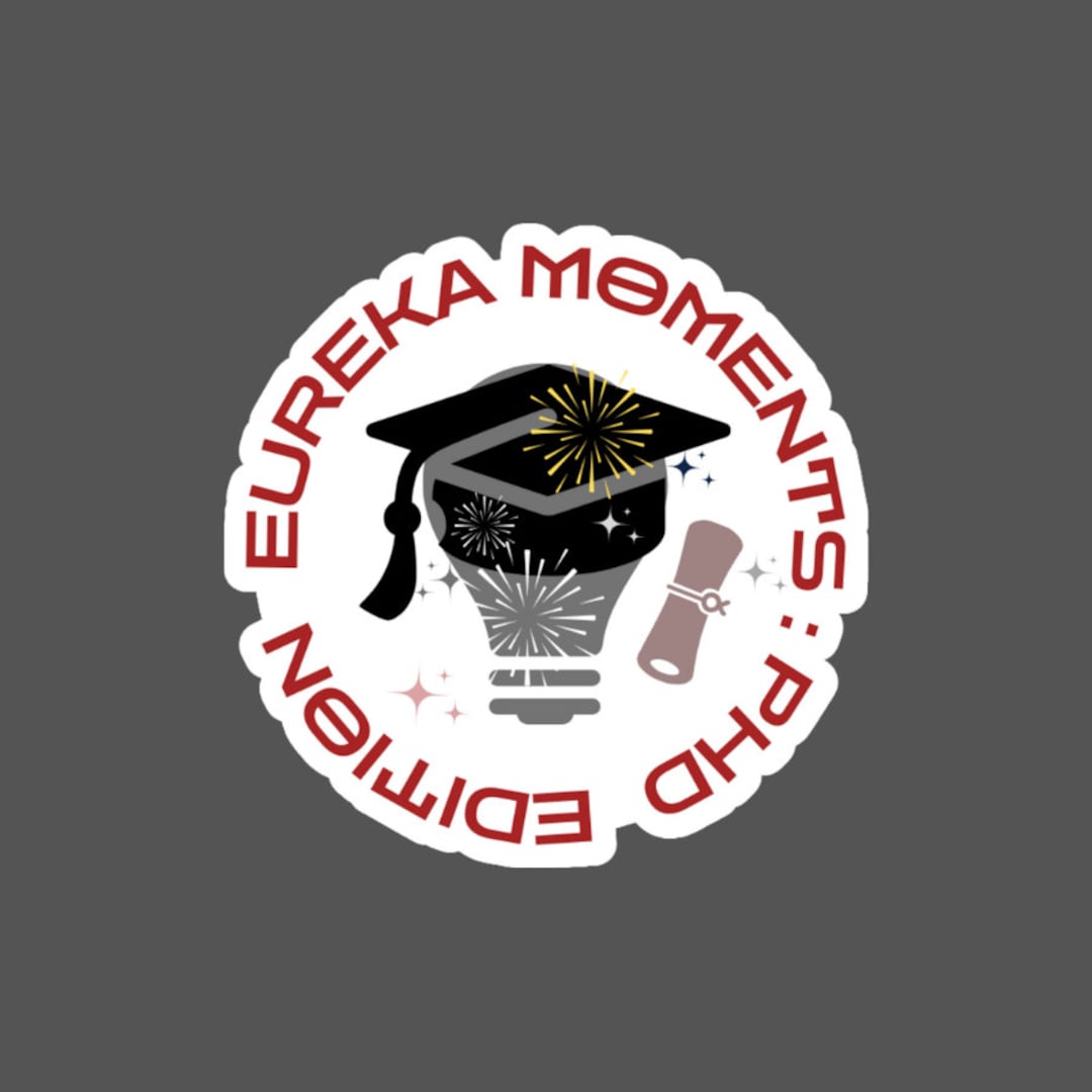 Phd Graduation Sticker Gift, Funny Doctor Sticker for Phd Student ...