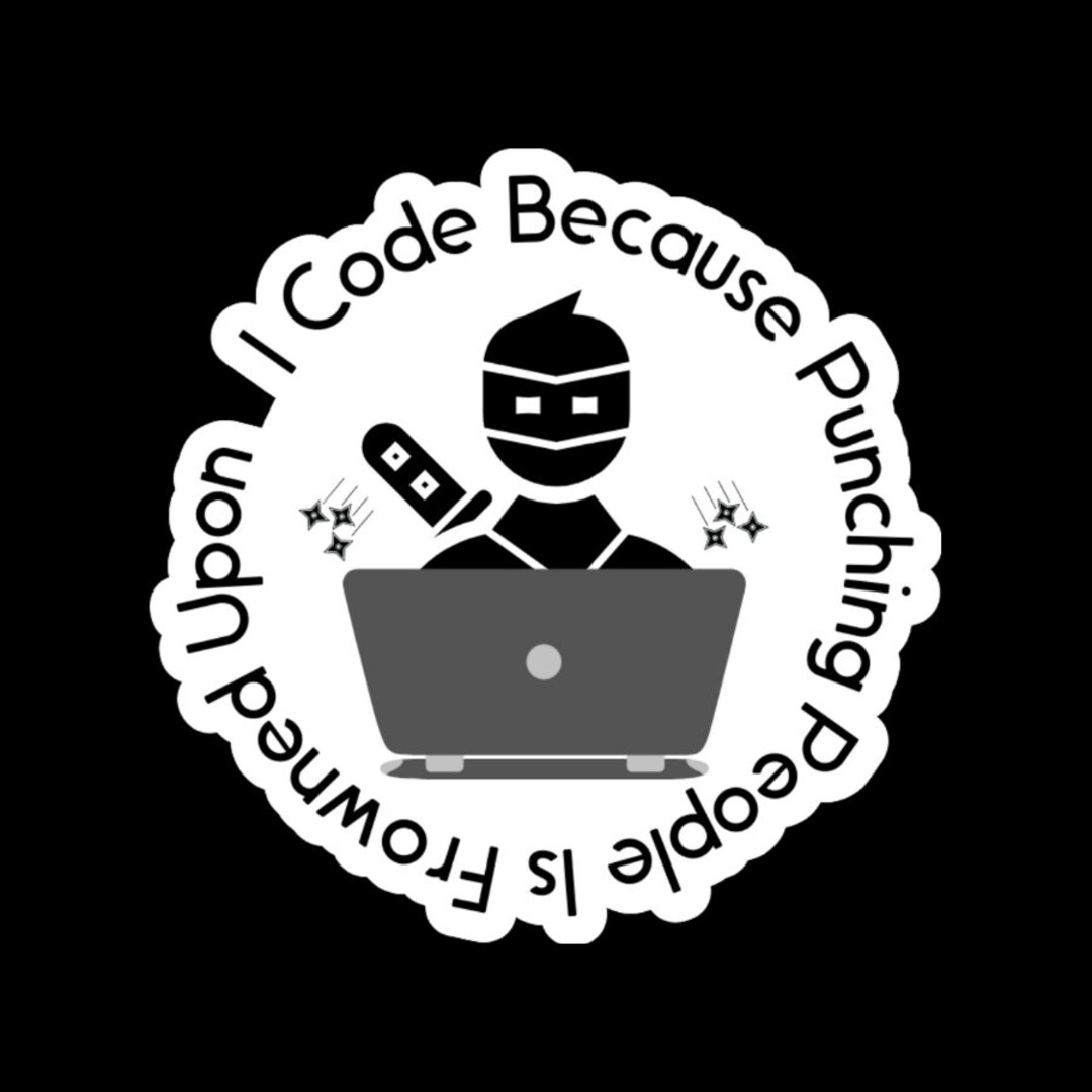 Code Ninja Stickers,programmer Stickers for Software Engineers,coder Women Who Code STEM Laptop ...