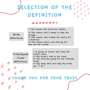 Custom Bachelorette Party Tshirt,personalized Bride and Squad ...