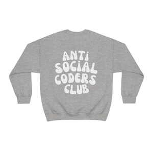 Coder Sweatshirt, Unisex Web Developer Crewneck, Graduation Gift for ...