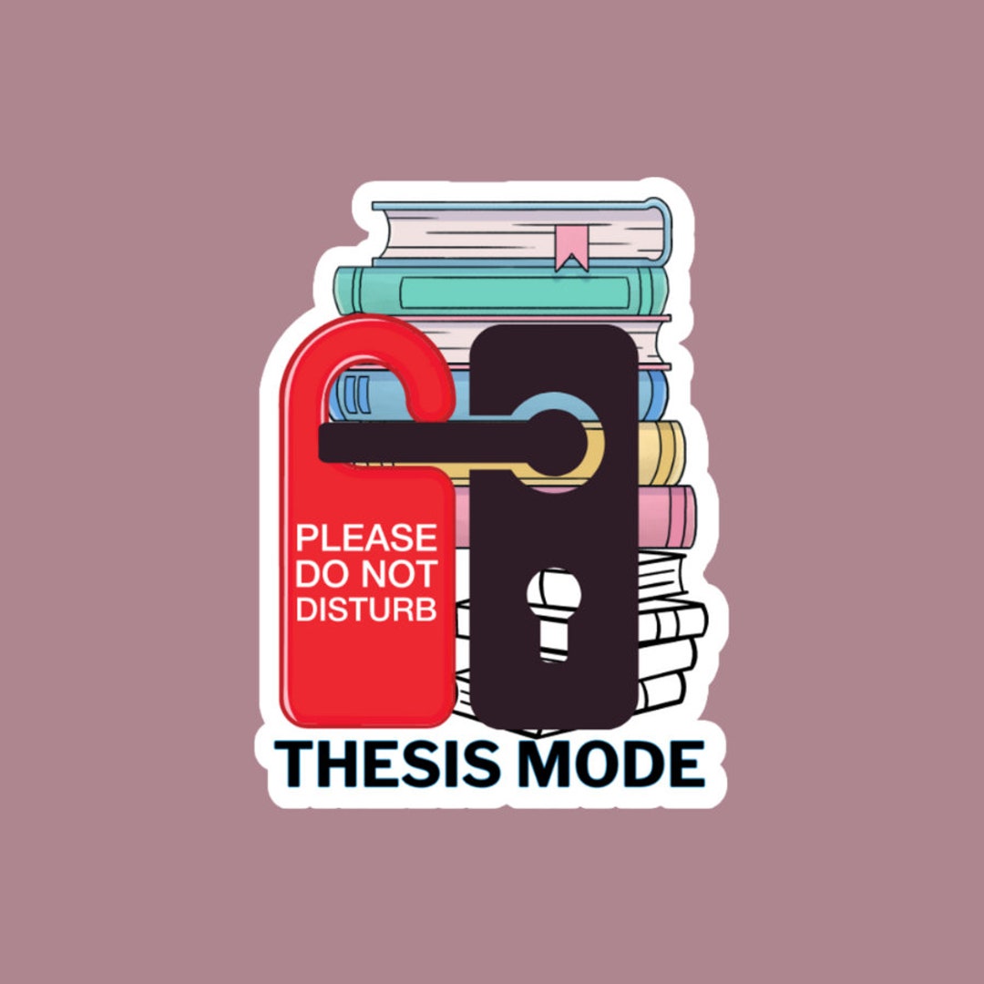Funny Doctor Sticker for Phd Student, Phd Graduation Sticker Gift ...