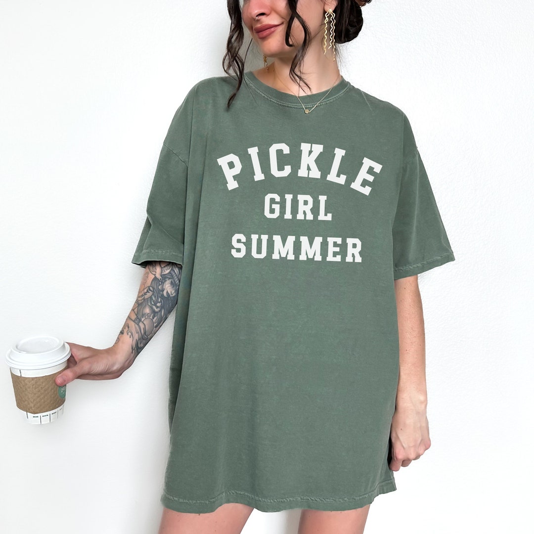 Comfort Colors Pickles Girl Summer Shirts Pickle Shirt Gift for Pickle ...