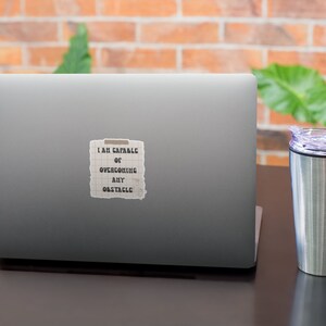 Custom Positive Affirmations Stickers Sheet,personalized Words of ...