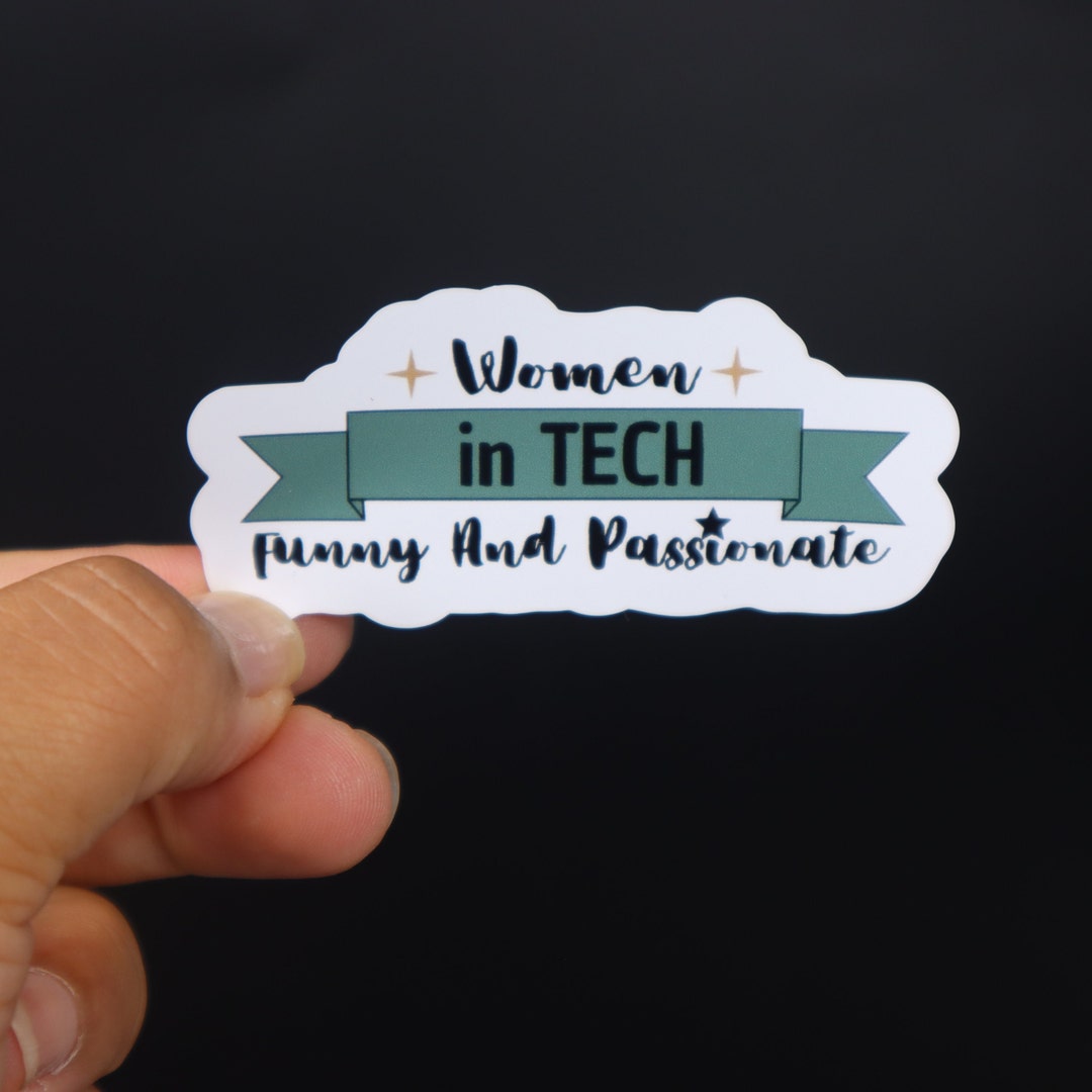 Women in Tech, Coder Sticker, Computer Science Sticker, Software Developer Programming Sticker ...