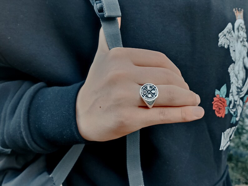 Stoic Ringsjustice Wisdom Temperance Courage Ringfamily - Etsy