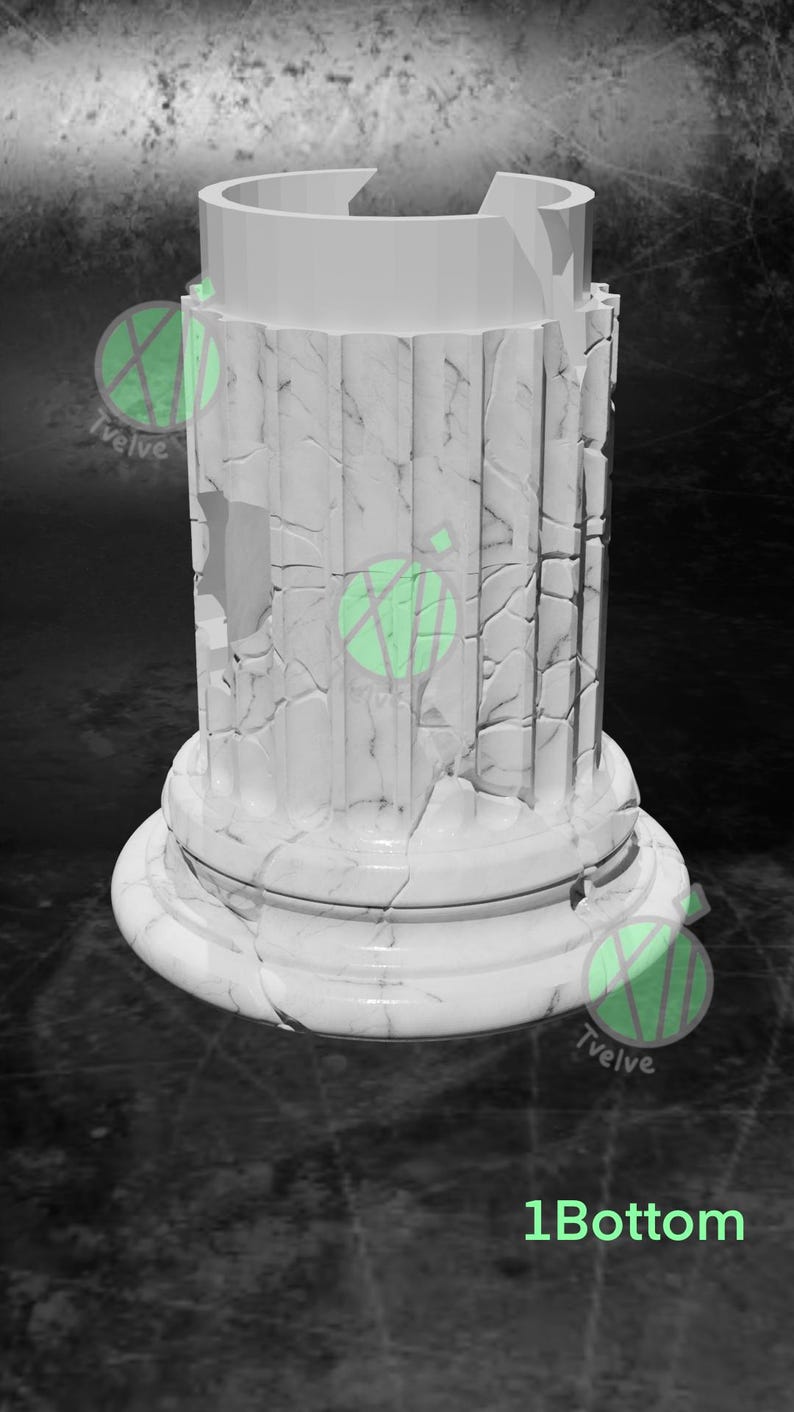 Moss Column - Etsy