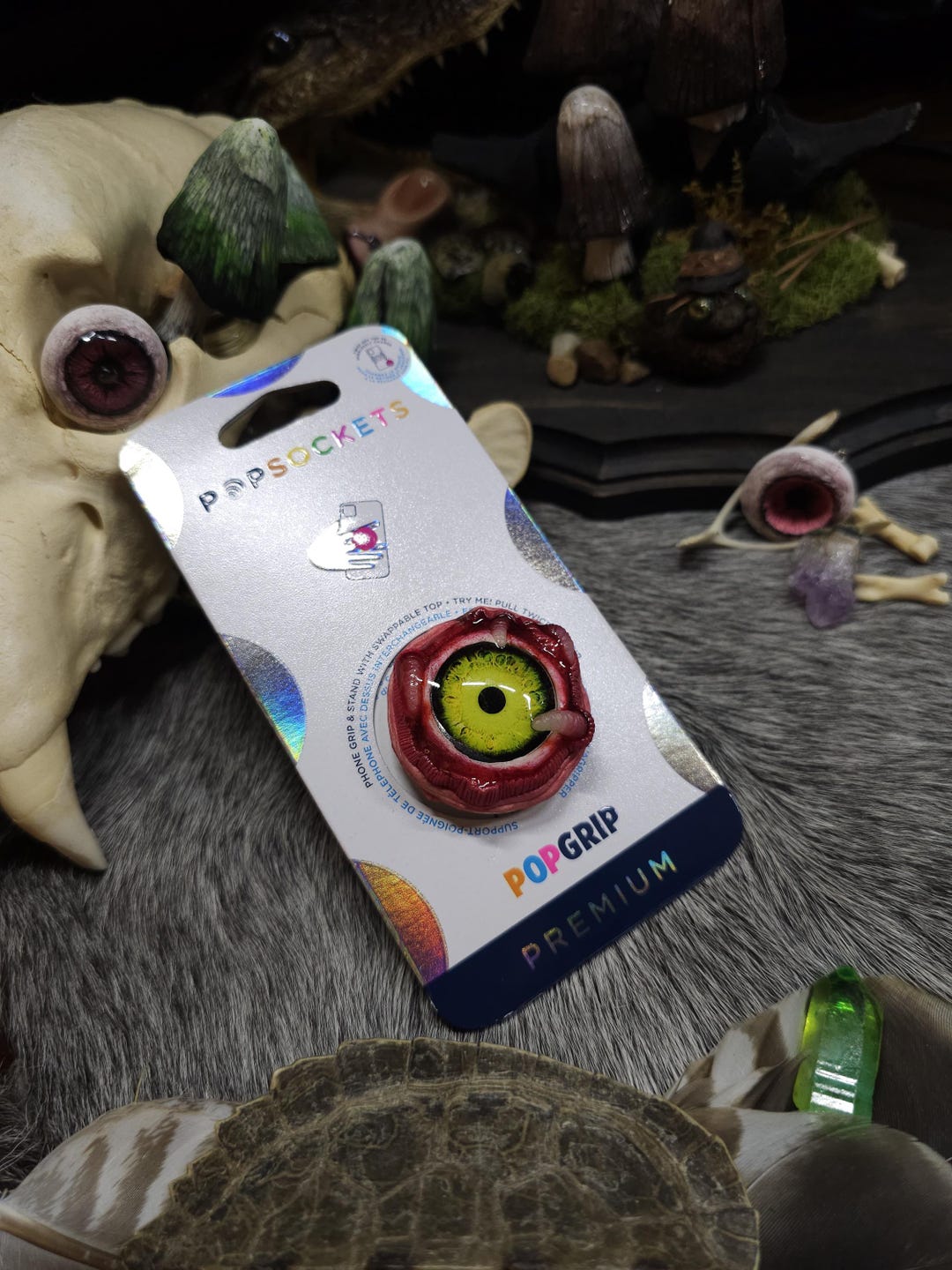 Phone Grip Cell Phone Holder Phone Gripper Halloween Gifts Spooky ...