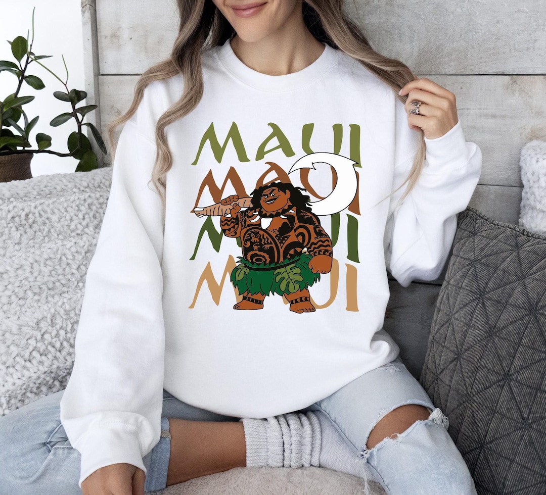 Disney Moana Characters Sweatshirts | Matching Moana 2 Movie Sweater ...