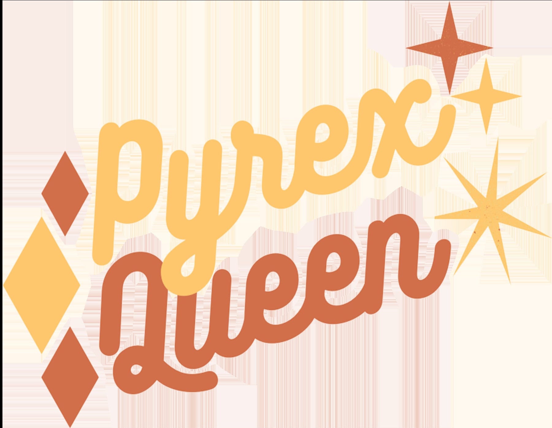 Pyrex Queen SVG and PNG - Sticker Design, Cricut Design Ready to Print ...
