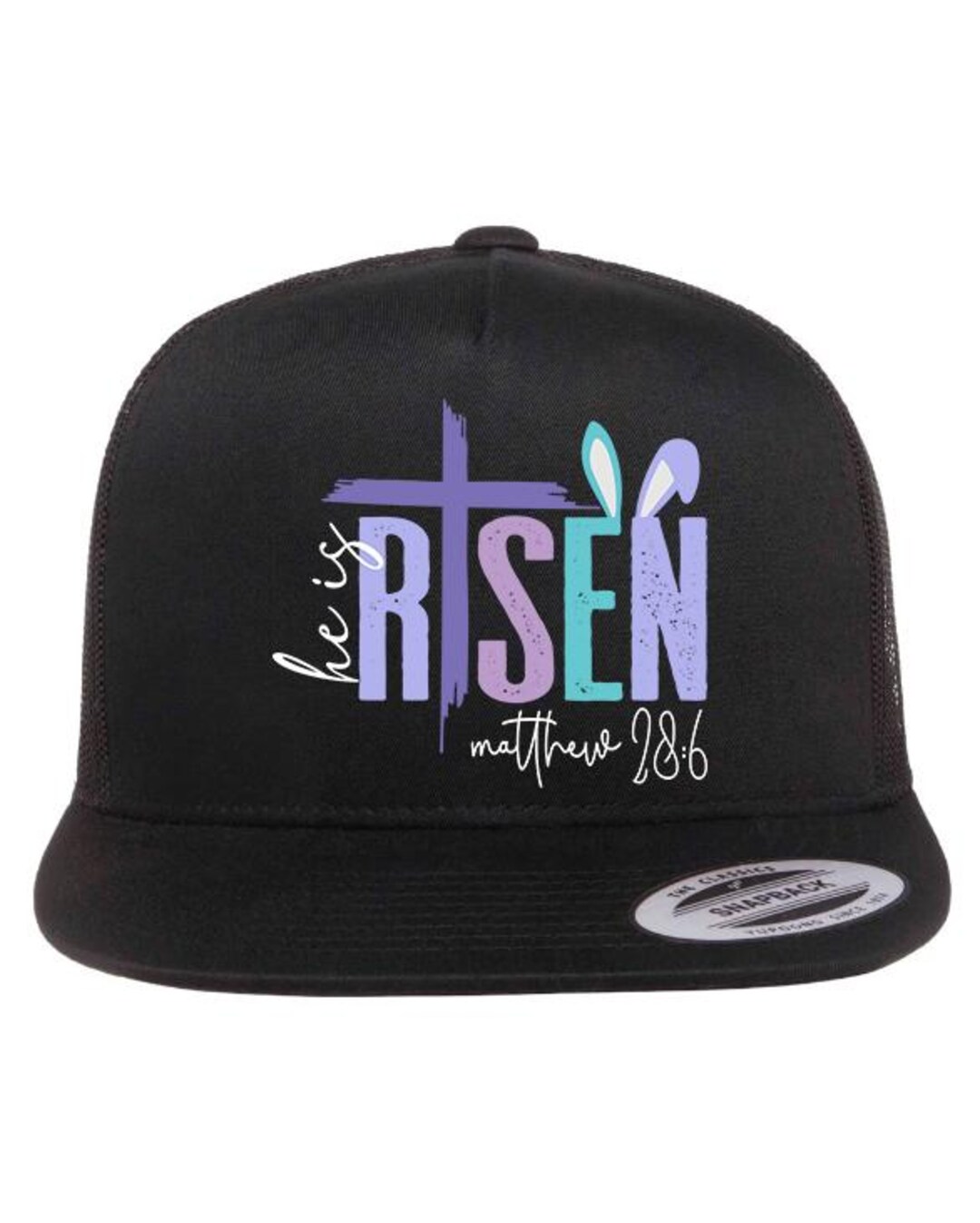 He is Risen Matthew Hat, Jesus Easter Cap, Happy Easter Hat, Easter ...