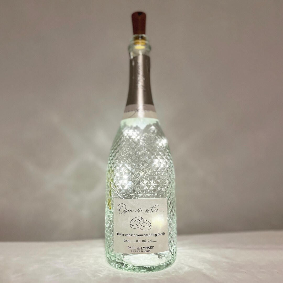 Keepsake Box With 'open Me When Labels' Engagement Gift New Home Gift ...