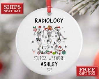 Christmas Xray Tech Gifts Rad Tech Ornament Radiology Gift - Etsy