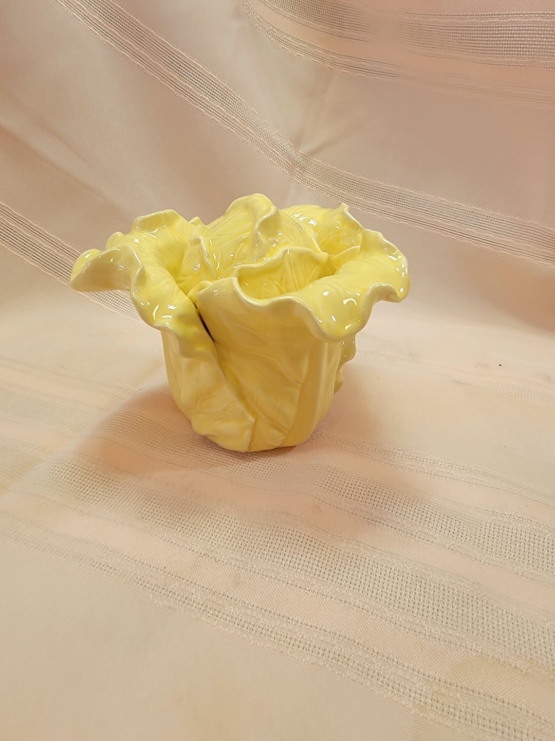 Vintage, Ceramic, Yellow Cabbage, Center Piece, Excellent Condition - Etsy