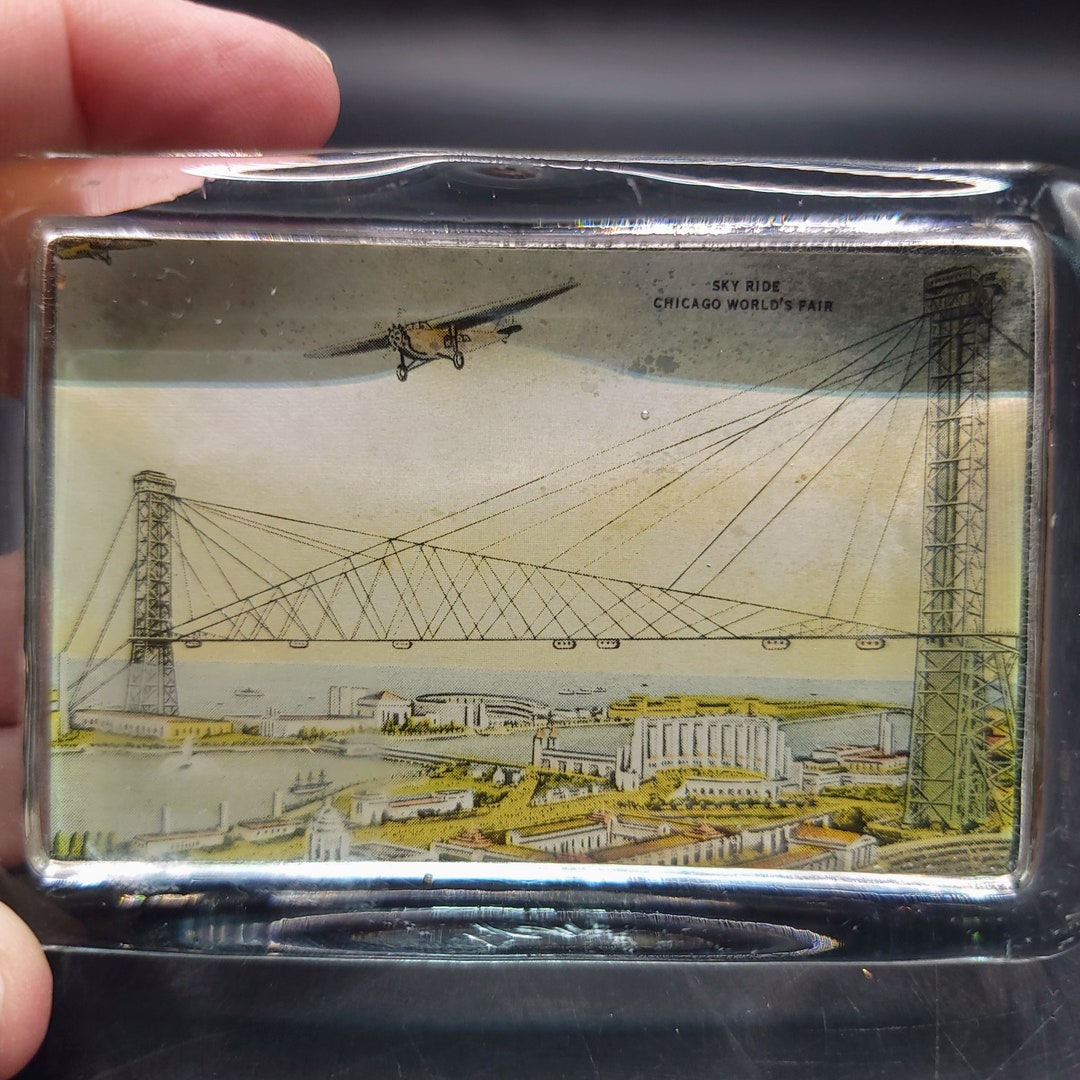 Chicago 1933 World's Fair Lake Michigan Sky Ride - Etsy