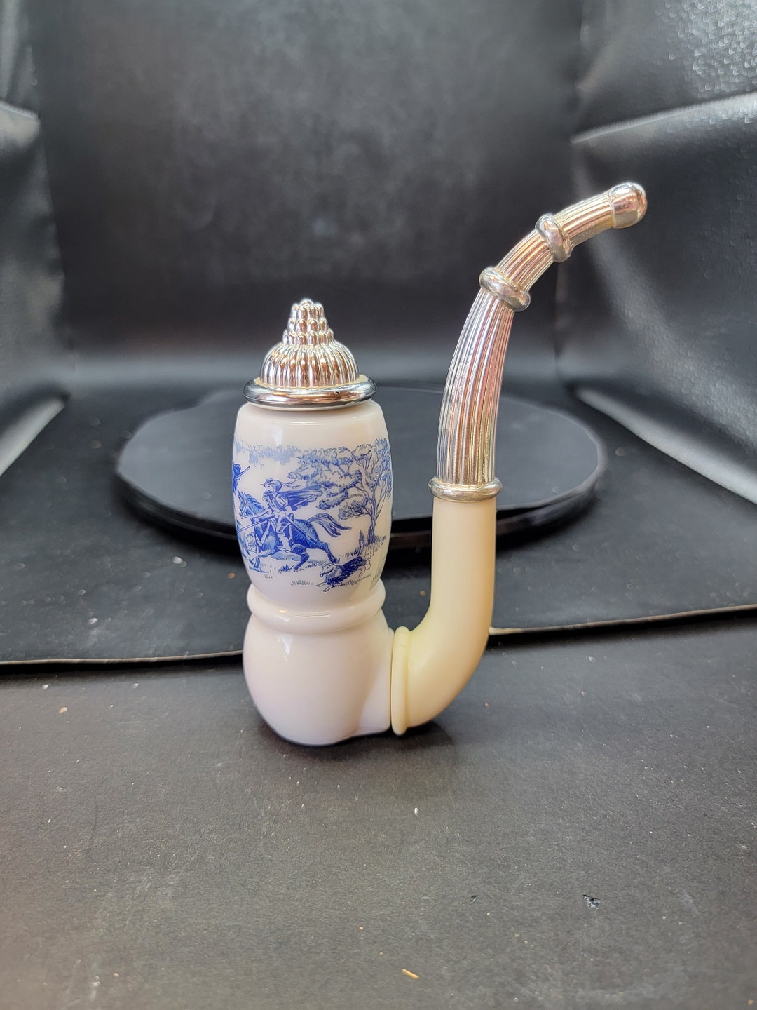 Avon, Dutch Smoking Pipe, Glass, Tai Winds Cologne Bottle, 1970's ...