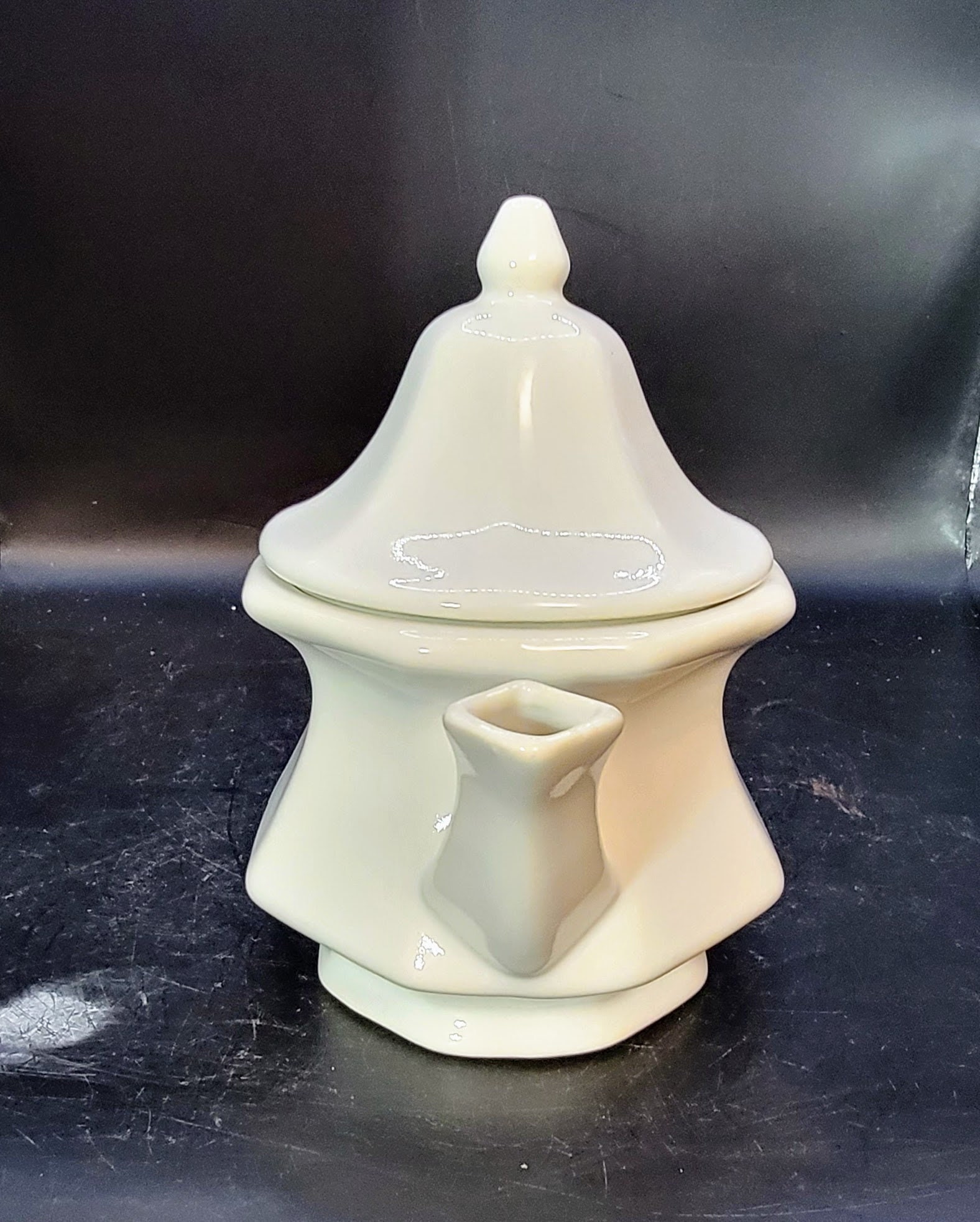 1970's Avon Porcelain Teapot/candle Holder - Etsy