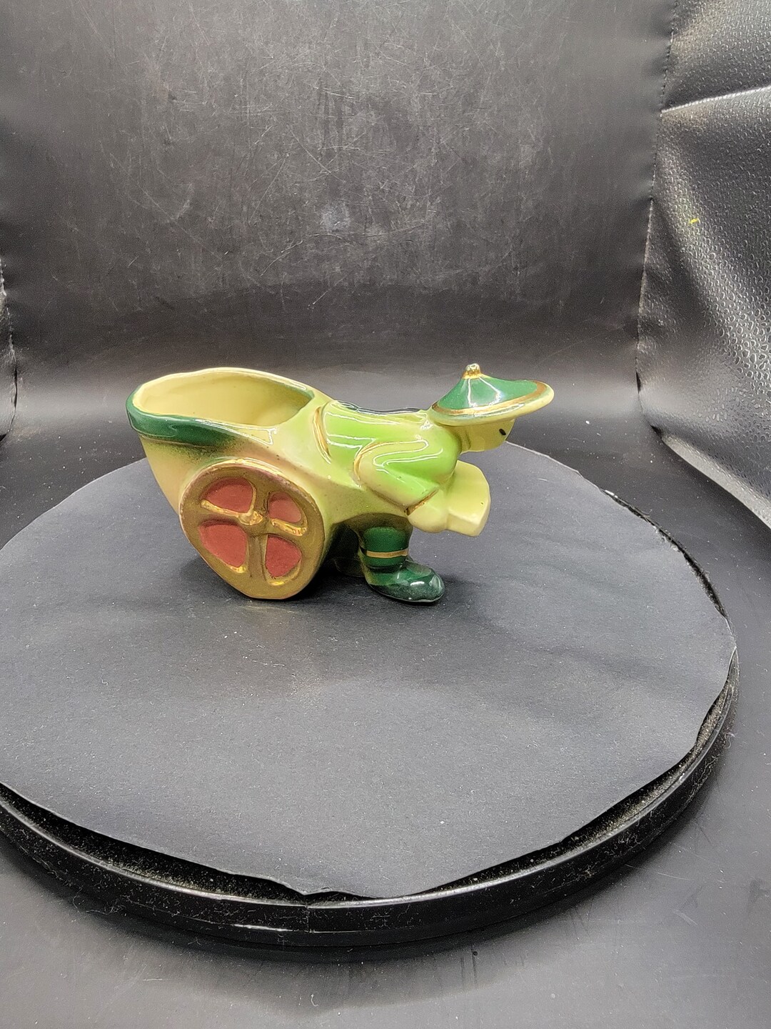 Shawnee Planter, USA 539, 1950's, Asian Pull Cart, Planter, Tiki Bar ...