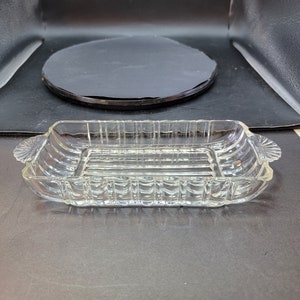 Anchor Hocking, Pattern A560, Pressed Glass Relish Tray, Excellent ...