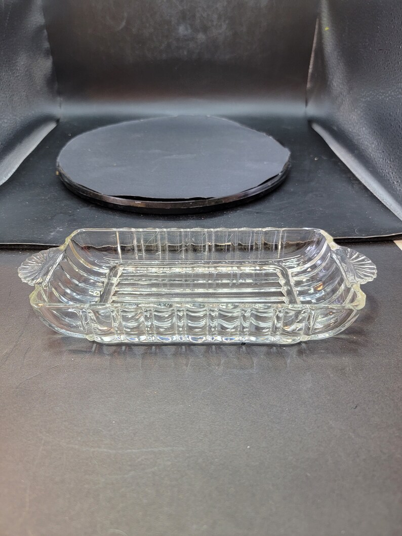 Anchor Hocking, Pattern A560, Pressed Glass Relish Tray, Excellent ...