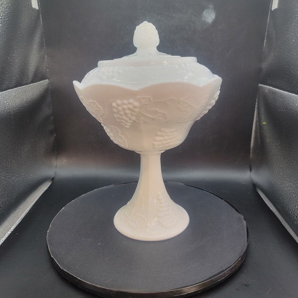 Milk Glass Grape - Etsy