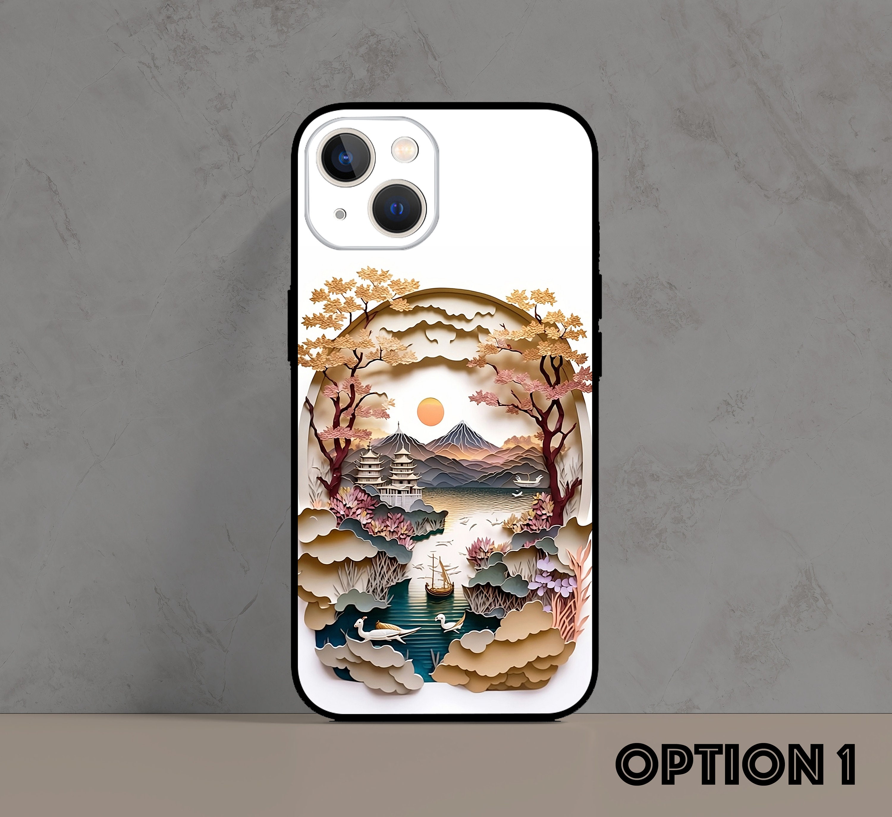 3D Art Wallpaper Phone Case Fit for iPhone 15/14 Magsafe - Etsy