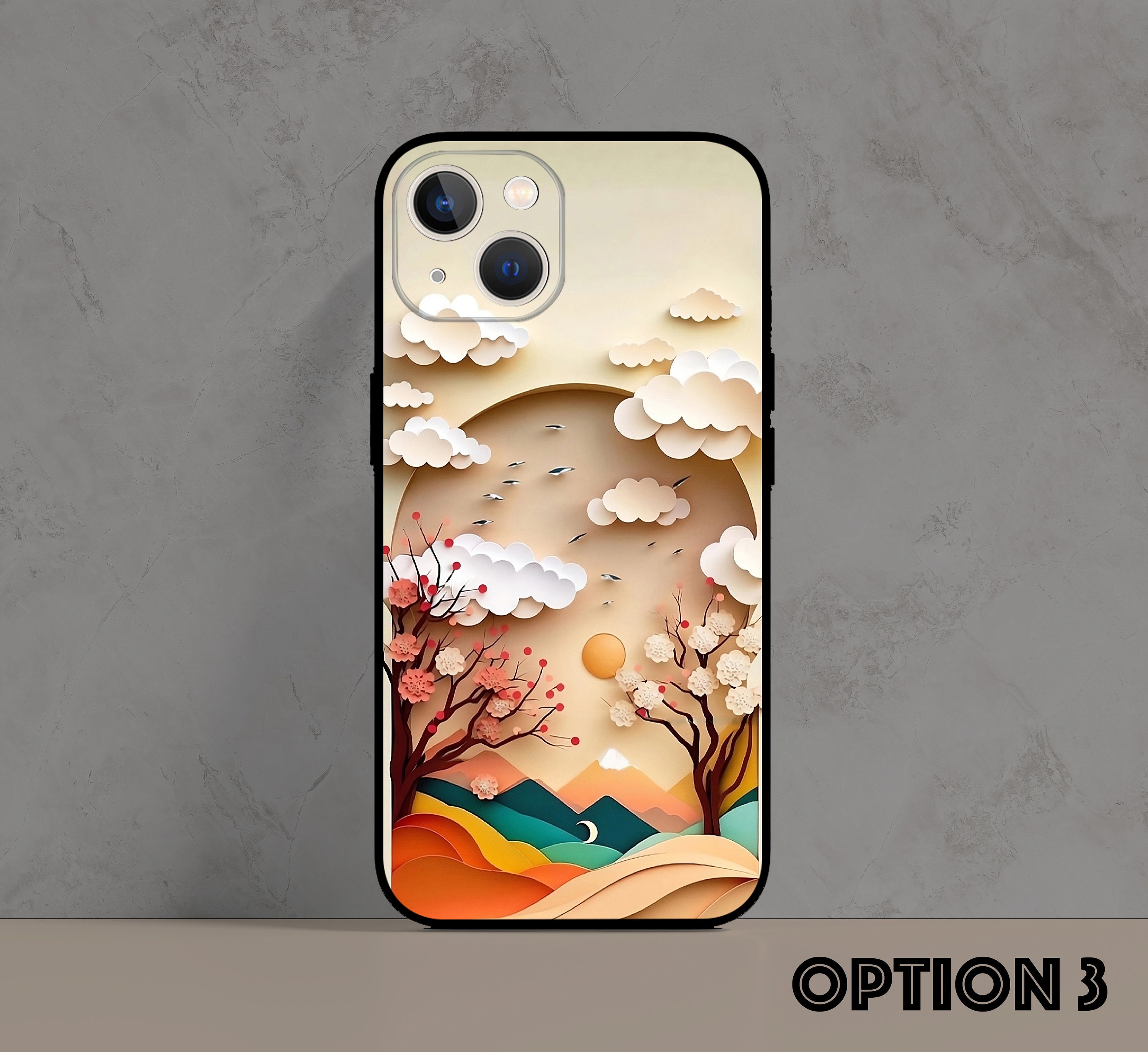 3D Art Wallpaper Phone Case Fit for iPhone 15/14 Magsafe - Etsy