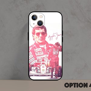 Formula One Legend Ayrton Senna Phone Case Fit for iPhone 16/15 Magsafe ...